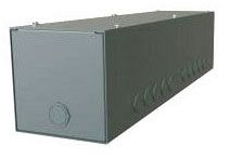 Hammond Mfg CGT2444 Type 1 Gutter Trough w/KO - 4x4x24 - Steel/Gray ...