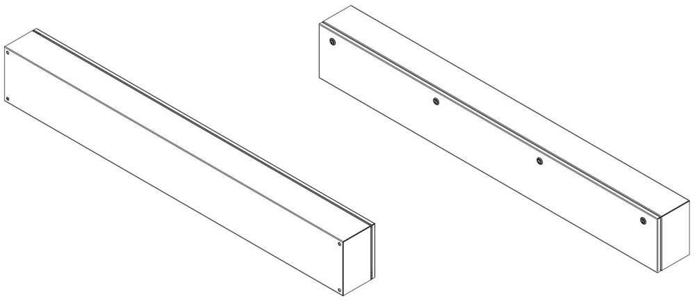 HAMMOND MFG CN4ST6603SS 3R/4 Splitter Trough 600A 3 Wire - 304 SS ...