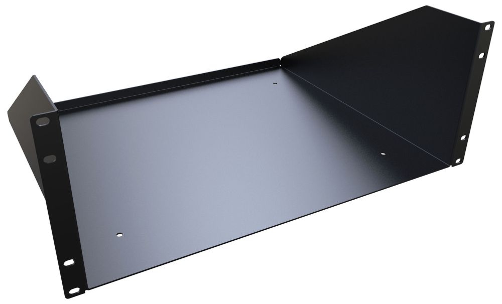 HAMMOND MFG RASU190715BK1 4U UNVENTED RACK MOUNT SHELF | Gordon ...