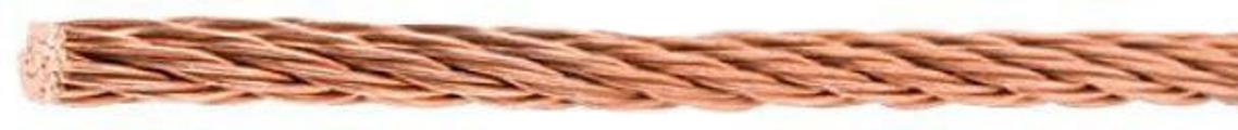 Harger 28-100 100Ft - 28X14 Copper Lightning Protection Conductor ...