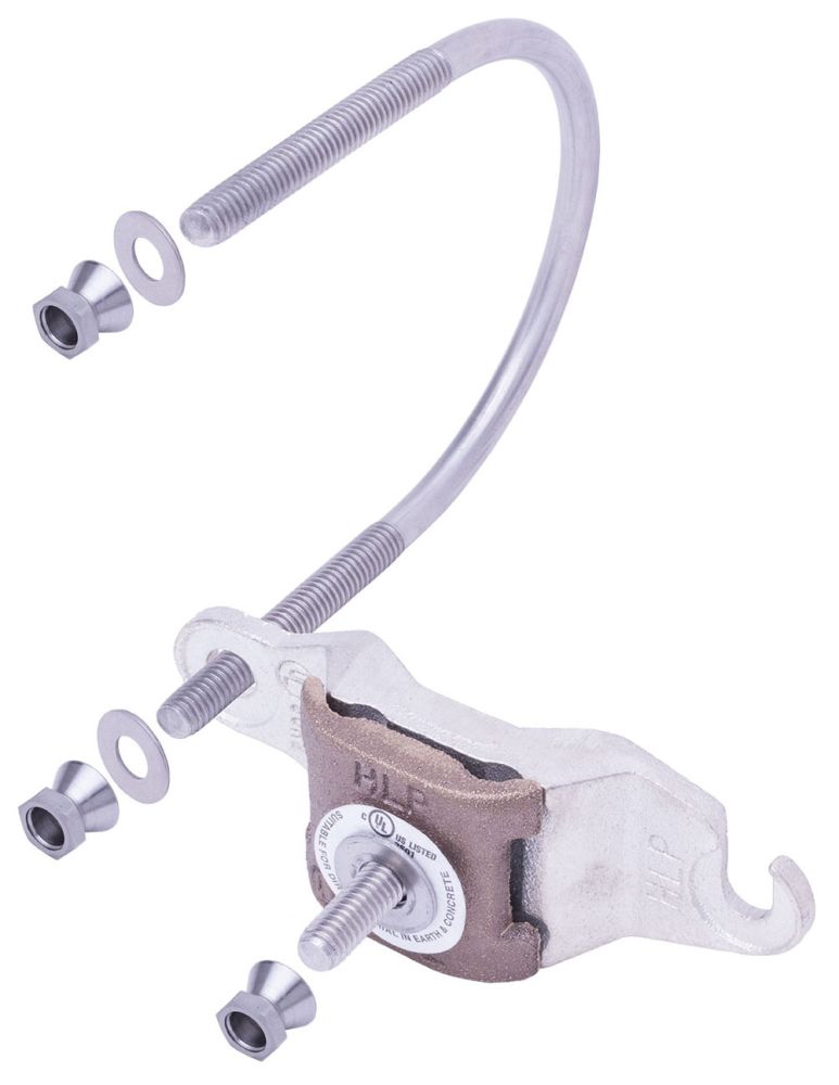 Harger CPC2.5/3TP Copper U-Bolt Pipe Clamp | Gordon Electric Supply, Inc.