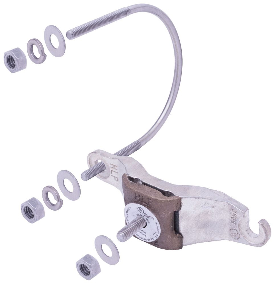 Harger CPC3.5/4 Copper U-Bolt Pipe Clamp 3.5/4 | Gordon Electric Supply ...