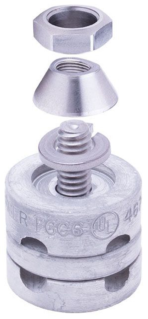 Harger FGC6TP #6 Grounding Clamp | Gordon Electric Supply, Inc.