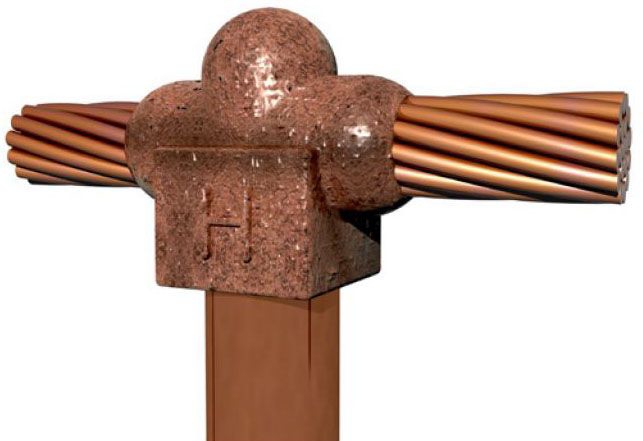 Harger GO343/0B 3/0 To 3/4 Ground Rod Mold | Gordon Electric Supply, Inc.
