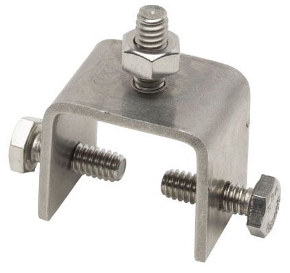 HARGER SSSC2 2-BOLT SS SEAM CLAMP | Gordon Electric Supply, Inc.