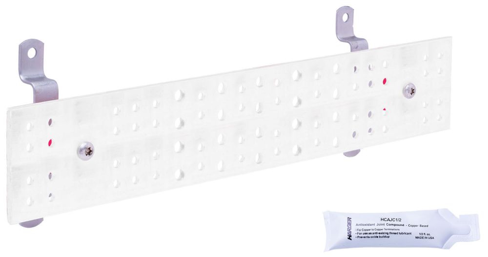 Harger TGBI14424TMGB Tin Ground Bar | Gordon Electric Supply, Inc.