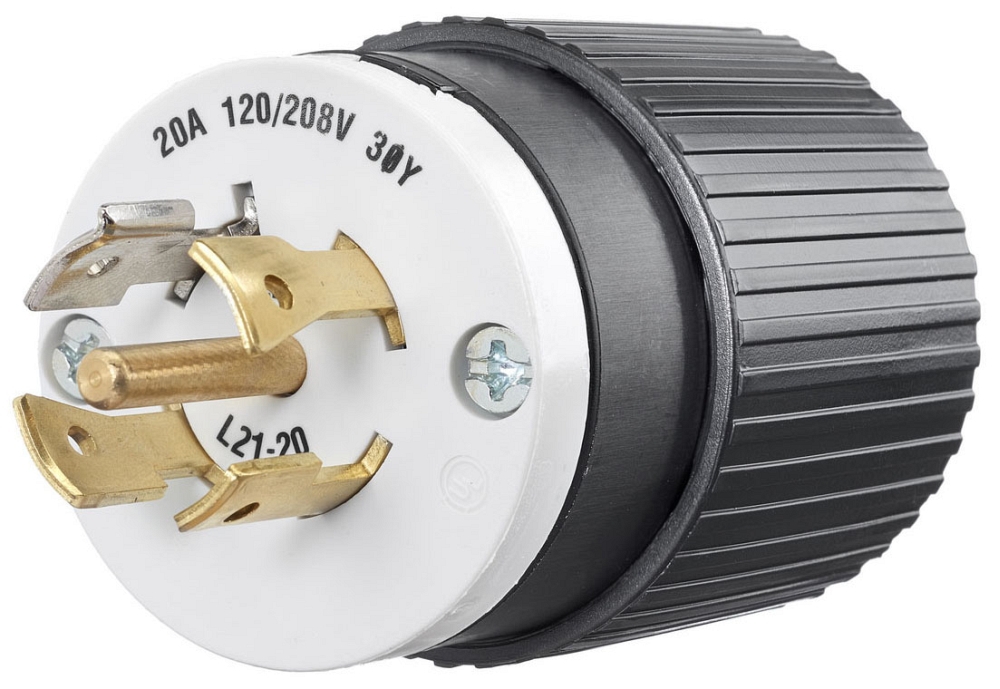 Bryant 72220NP Locking Plug Nm L22-20P | Gordon Electric Supply, Inc.