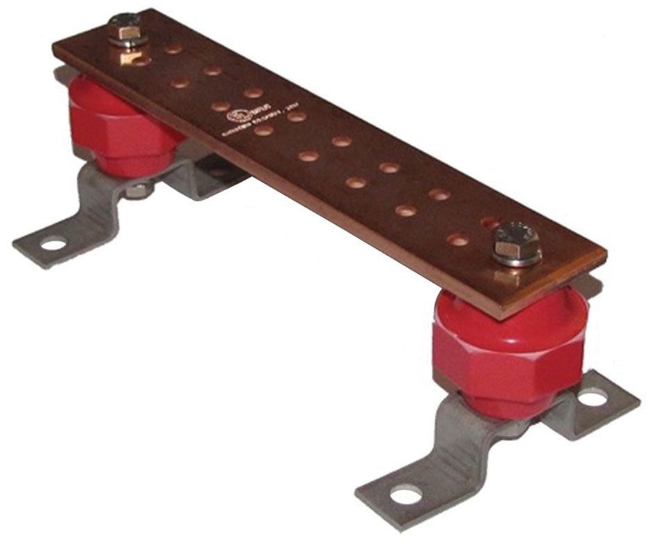 Burndy BBB14210A 1/4X2X10 16-Hole Busbar | Gordon Electric Supply, Inc.