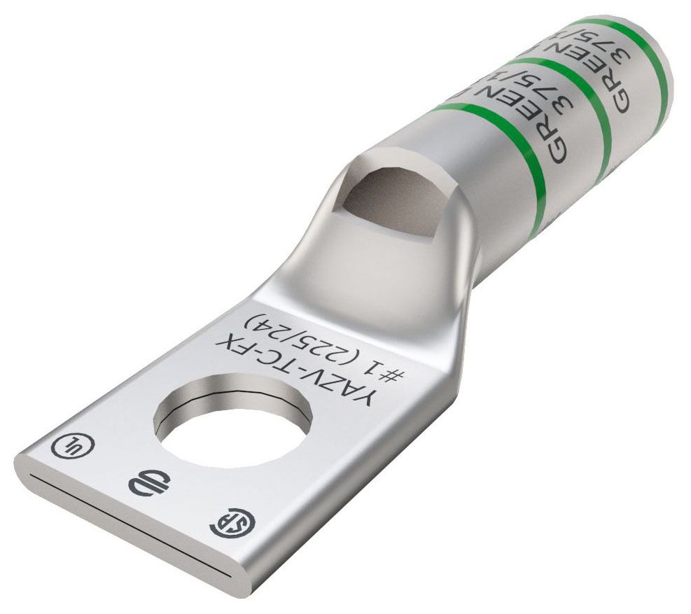 Burndy YAZV1CTC38FX 1-Hole Compression Lug | Gordon Electric Supply, Inc.