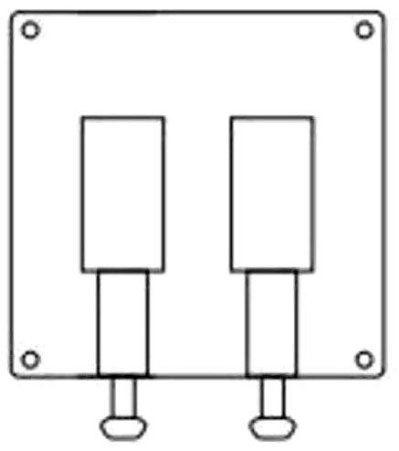Killark 2FST 2-Gang Weather-proof Switch Cover | Gordon Electric Supply ...