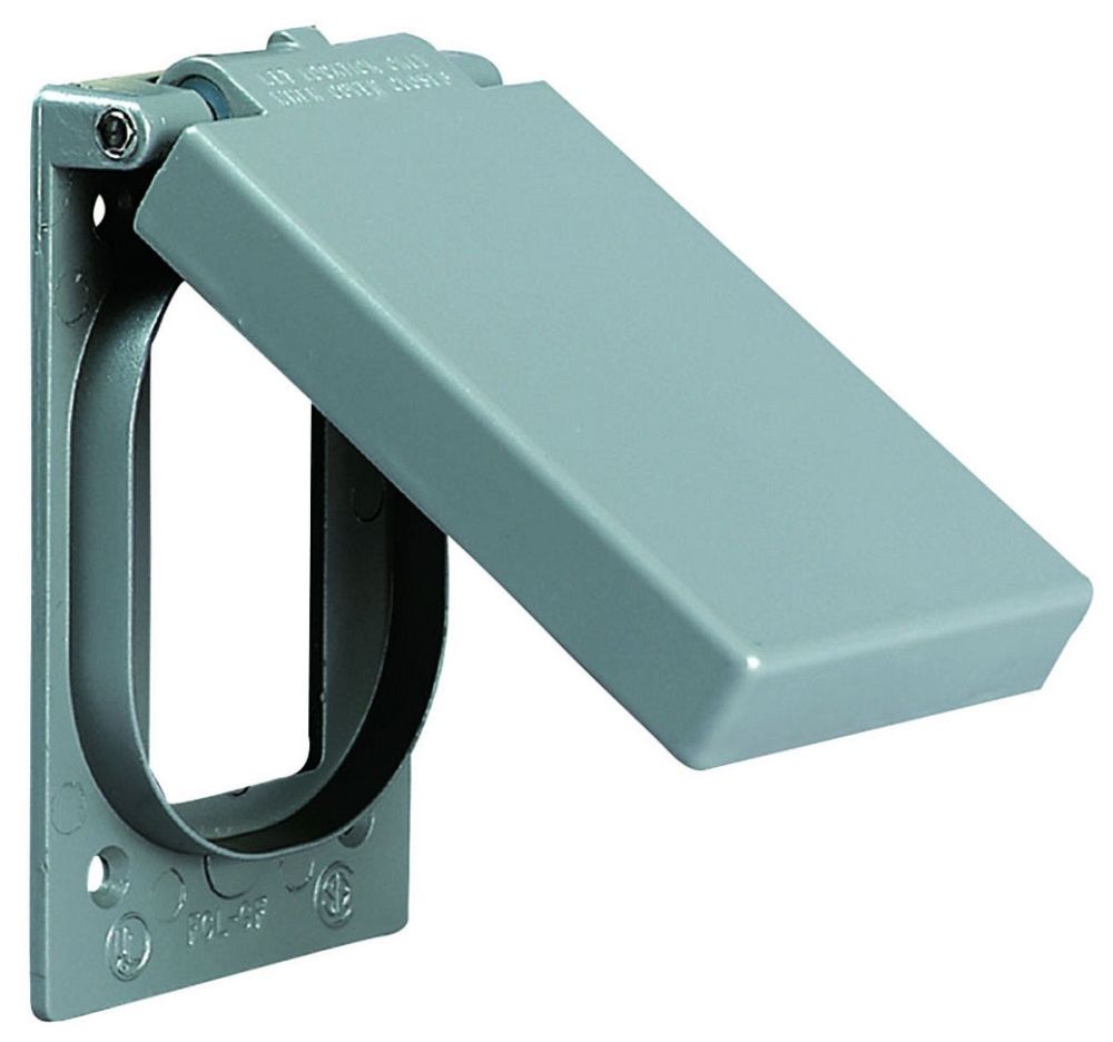Killark FCL-GF Gfi Receptacle Cover W/Gasket | Gordon Electric Supply, Inc.