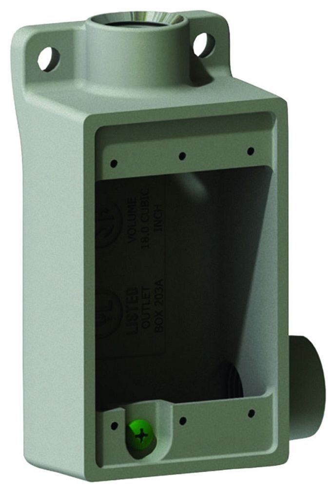 Killark FSR-2M 3/4"" FS Box Shallow""R"" Iron | Gordon Electric Supply ...