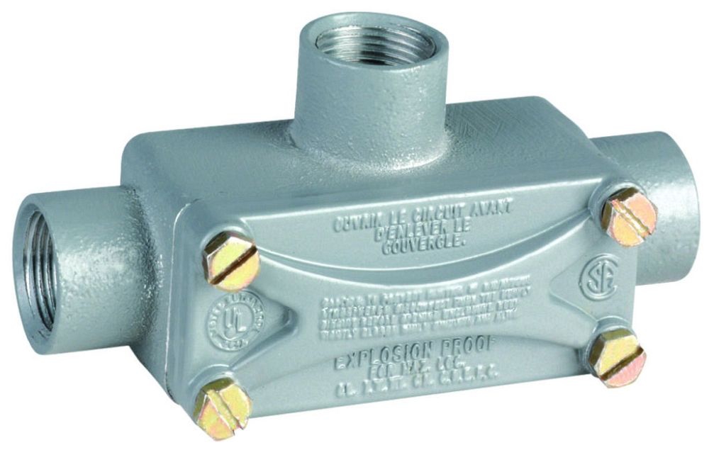 Killark XT-2 3/4"" Aluminum Explosion-Proof Conduit Body | Gordon ...