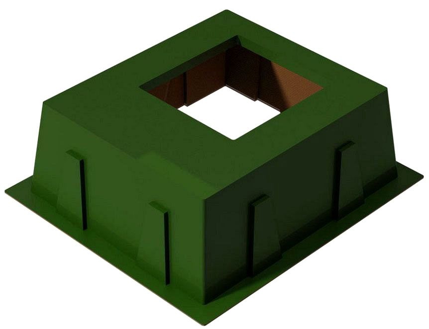 Quazite BB4869361549A00 Box Pad 48X69X36 w/15X49 Throat | Gordon ...