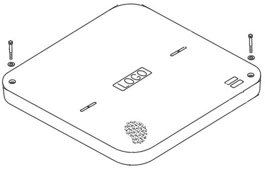 Quazite PG3636HH0012 Cover Bd Hd 36X36X3-Communication | Gordon ...