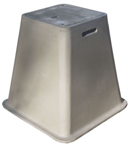 Quazite PX1212BA24 Box Open Base 12X12X24 | Gordon Electric Supply, Inc.