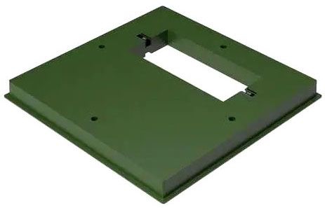 Quazite TP4224 Pad Assembly Pl Green 42X24 w/12X24 Throat | Gordon ...