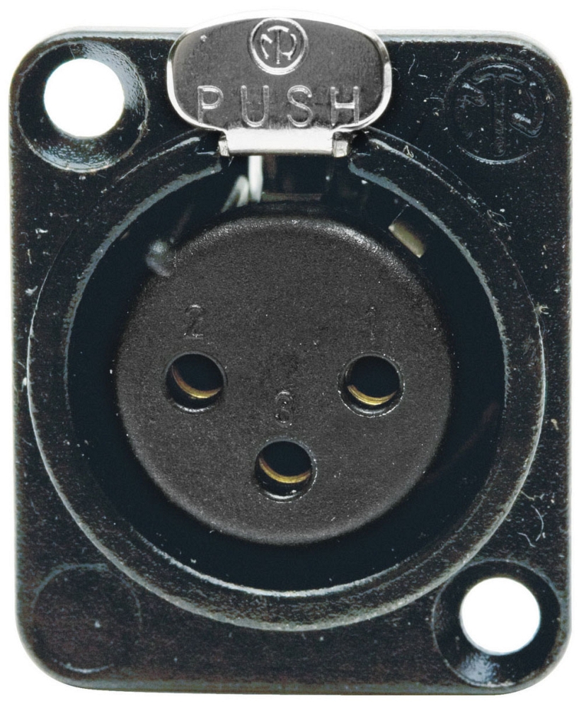 HUBWIRE XLRST10 CONN XLRSCREW TERMPANEL MT3PIN10PK | Gordon Electric ...