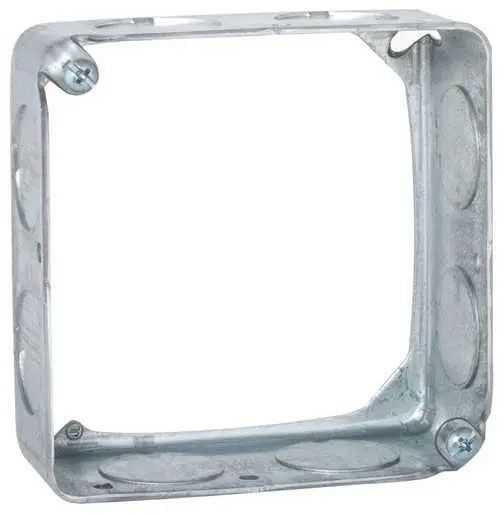 Raco 202 4"" Square 1-1/2"" Deep Extension 3/4"" Knock-Out | Gordon ...