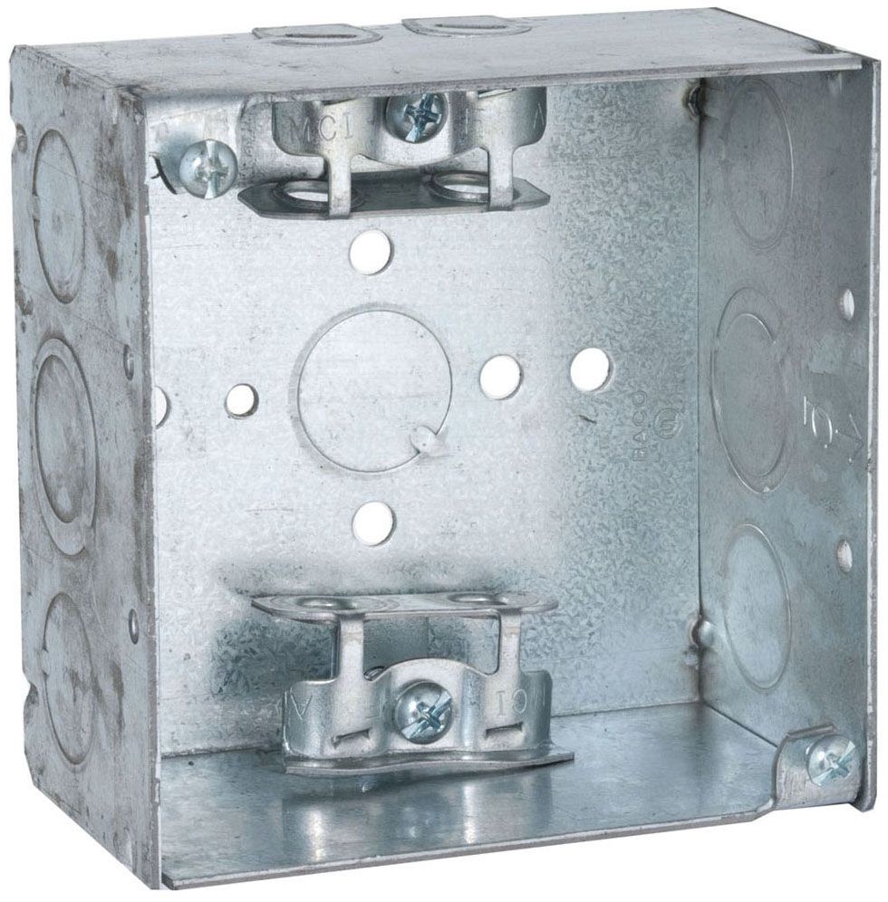 Raco 248 4"" Am/Mc/Mci Square Box | Gordon Electric Supply, Inc.