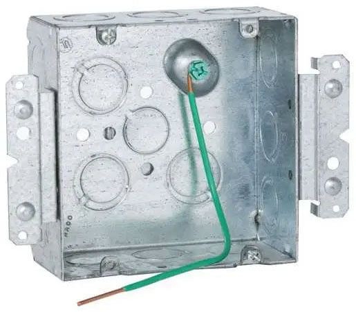 Raco 257M 4"" Square 11/16 F&H2 Bracket Box | Gordon Electric Supply, Inc.