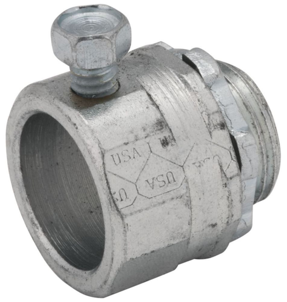 Raco 3003 3/4"" Steel Set-Screw Conduit Connector | Gordon Electric ...