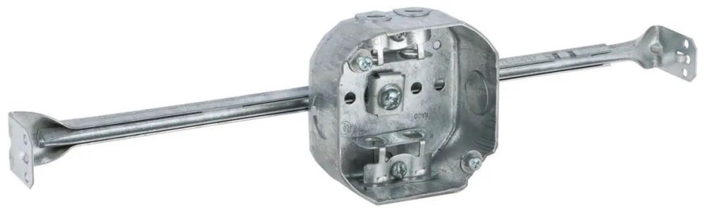 Raco 325 4"" Octagon 1-1/2"" Deep Bx Box w/Hanger | Gordon Electric ...