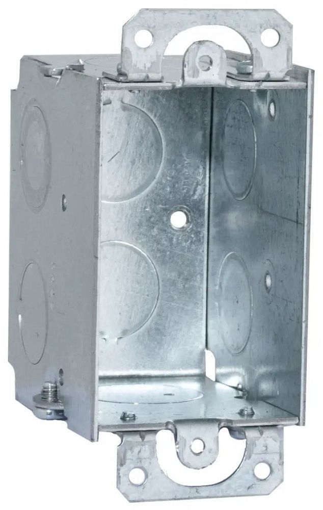 Raco 503 2-1/2 Deep Switch Box w/Ears & Knock-Out | Gordon Electric ...