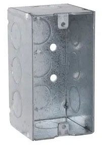 Raco 670RAC 2-1/8 Deep Handybox 1/2"" Knock-Out | Gordon Electric ...