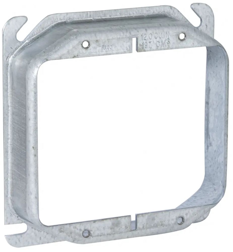 RACO 780 4IN SQ 1D 2G SW RING | Gordon Electric Supply, Inc.