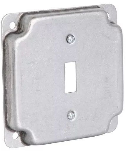 Raco 800C 4"" Square Work Cover | Gordon Electric Supply, Inc.