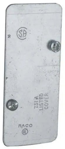 RACO 880 3-3/4X1-1/2 BLANK COVER | Gordon Electric Supply, Inc.