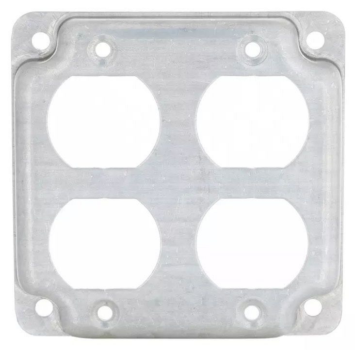 RACO 907C COVER F/2-DPLX RCPT | Gordon Electric Supply, Inc.