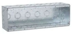 Raco 965 3-1/2"" Deep 6-Gang Masonry Box | Gordon Electric Supply, Inc.