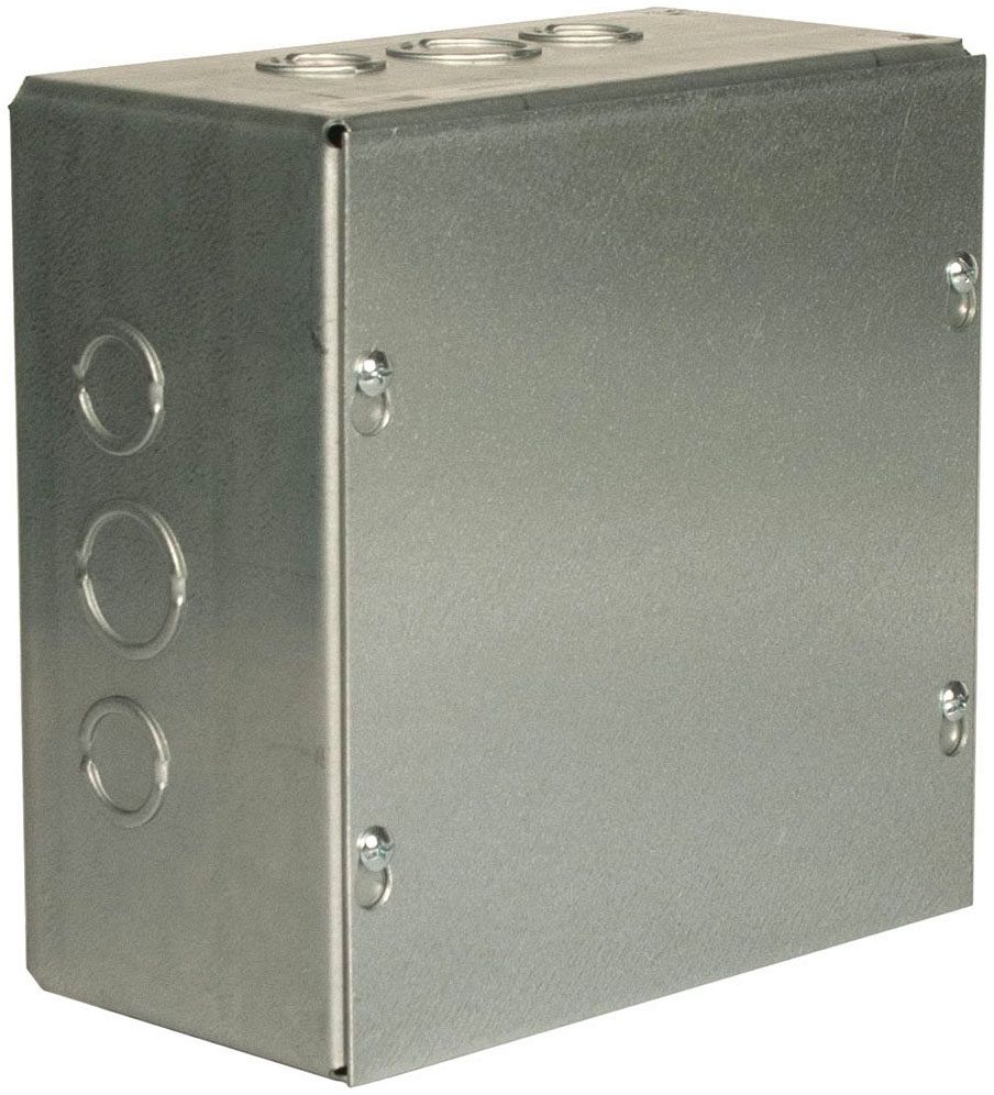 Wiegmann SC121212G N1 Screw-Cover 12X12X12 Carbon Steel - Galvanized ...