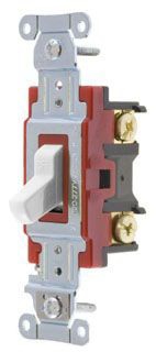 Hubbell 1221W 20A 120/277V Sp Toggle Switch White | Gordon Electric ...