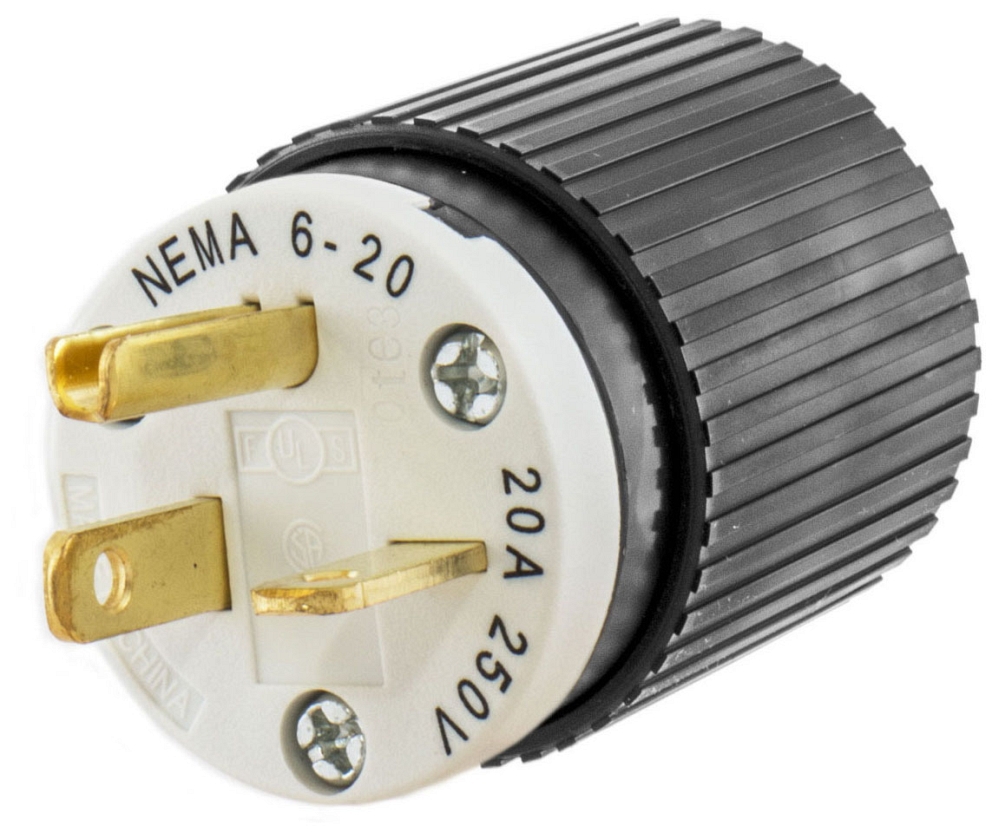 Hubbell 620SP 2P 20A Cord Plug | Gordon Electric Supply, Inc.