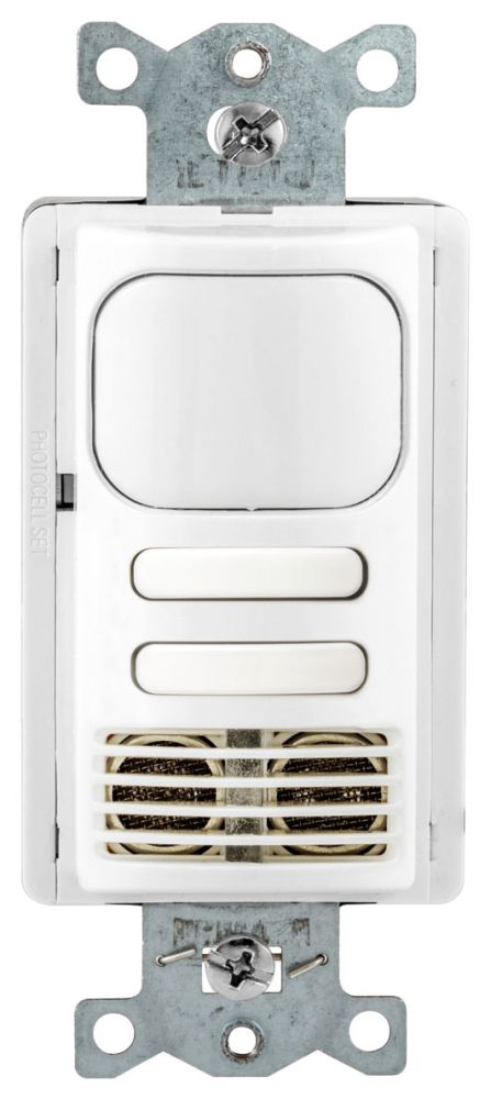 Hubbell AD2000W22 Wall Switch, Adaptive Dual Technology,Occupancy ...