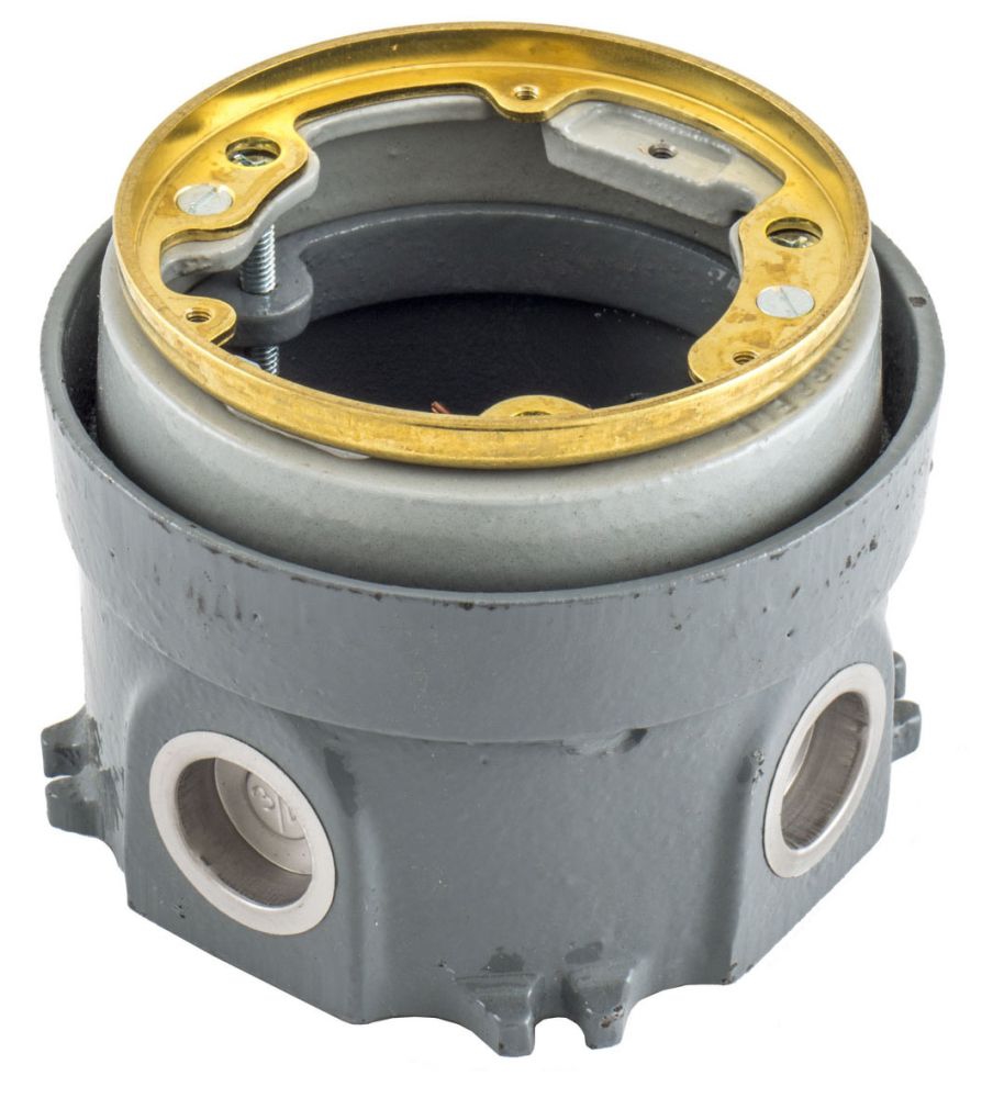 HUBBELL B2503 WT DEEP ADJ FLR BOX | Gordon Electric Supply, Inc.