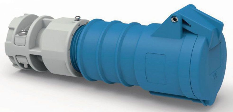 Hubbell C560C9SA Pin & Sleeve,C-Iec, Connector,4P5W,60/63A 120/208V ...