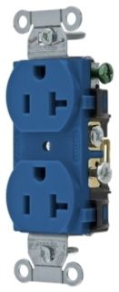 HUBBELL CR20BL 20A 125 DUP RCPT | Gordon Electric Supply, Inc.