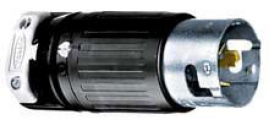 Hubbell CS6365L 50A 125/250V 3P4W Plug | Gordon Electric Supply, Inc.