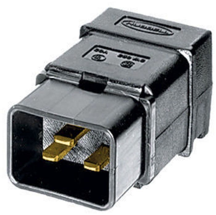 Hubbell H320P Iec320 Male Plug, 20/16A 250V | Gordon Electric Supply, Inc.