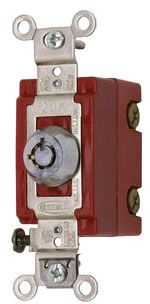 HUBBELL HBL1221RKL 20A RED SP-TGL SW | Gordon Electric Supply, Inc.