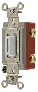 Hubbell HBL1222LW Dp 20A Industrial Grade 120/277V Switch White ...