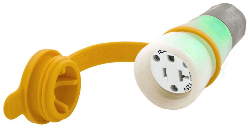 Hubbell HBL15W47AWC 15A 125V Watertight Connector | Gordon Electric ...