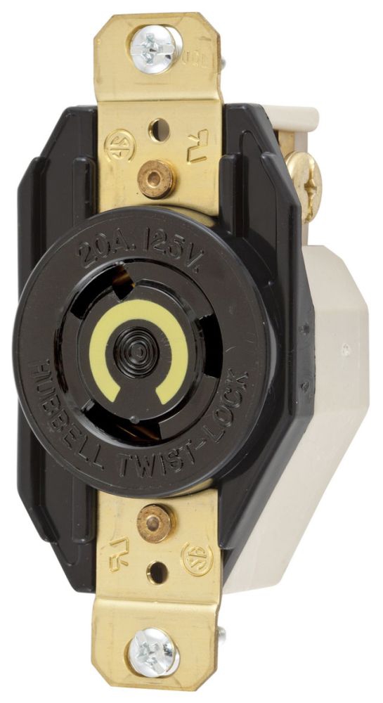 HUBBELL HBL2310RT NM L5-20R LCKG RCPT | Gordon Electric Supply, Inc.