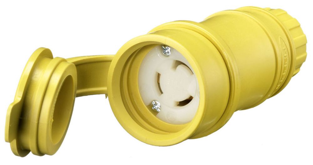 Hubbell HBL25W47 15A White Elastogrip Connector | Gordon Electric ...