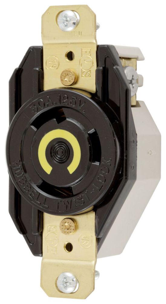 Hubbell HBL2610 Locking Receptacle-Nema L5-30R | Gordon Electric Supply ...