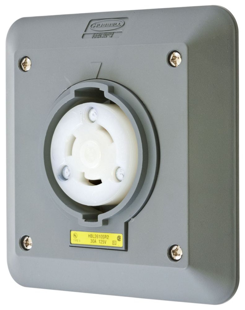 HUBBELL HBL2610SR2 LKG RCPT-NMA L5-30R | Gordon Electric Supply, Inc.